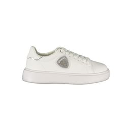 Blauer Bianco Polyurethan Damen Sneaker