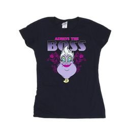 Disney - "The Little Mermaid Ursula Mum Is The Boss" T-Shirt f&uuml;r Damen (Marineblau)
