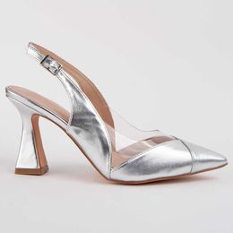 Montevita Absatzschuh Carola8 Silber