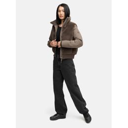 Navahoo Damen Winterjacke TEDDYZONE &ndash; trendig, warm & stylisch