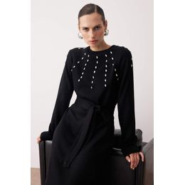 Unifarbene, lange, elegante A-Linien-Abendkleider f&uuml;r Damen