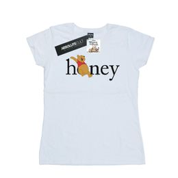 Disney - "Winnie The Pooh Honey" T-Shirt f&uuml;r Damen (Wei&szlig;)