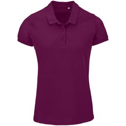 SOLS - "Planet" Poloshirt Baumwolle aus biologischem Anbau f&uuml;r Damen (Stern Violett)