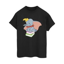 Disney - "Sitting On" T-Shirt f&uuml;r Damen (Schwarz)