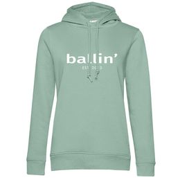 Wmn Hoodie von Ballin Est. 2013 in der farbe Grun und in gr&ouml;&szlig;e XXL.