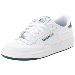 Sneaker Reebok CLASSIC "CLUB C REVENGE", Jungen, Gr. 34,5, wei&szlig; (wei&szlig;, schwarzgr&uuml;n, vintagechalk), Synthetik, Textil, Schuhe Sneaker