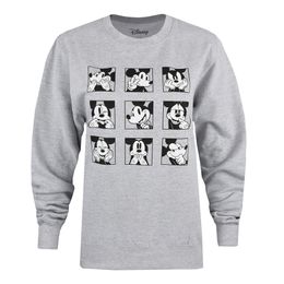 Disney - Sweatshirt Rundhalsausschnitt f&uuml;r Damen (Grau)