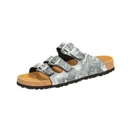 Sandale Lico "Bioline", Damen, Gr. 36, grau (anthrazit), Obermaterial: 100% Synthetik synthetic., Schuhe Sandale