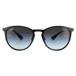 Ray-Ban Sonnenbrille Erika Metall 3539 002/8G Schwarz Grau Gradient
