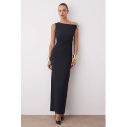 Damen Unifarbenes &auml;rmelloses Maxikleid f&uuml;r Abschlussfeier/Ball, Abendkleid & Ballkleid
