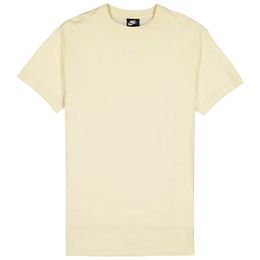 Nike Swoosh Logo Loose Fit Cremefarbenes T-Shirt