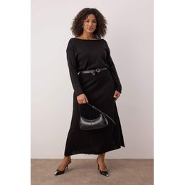 Curve Damen Maxikleid mit geradem Schnitt, A-Linie, lang, f&uuml;r Tag und Nacht, in &Uuml;bergr&ouml;&szlig;e