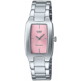 Casio Casio Collection Silber Damen Armbanduhr LTP-1165PA-4CEF