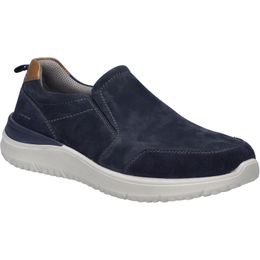 JOSEF SEIBEL Herren Halbschuh Wales 04 in dunkelblau-kombi