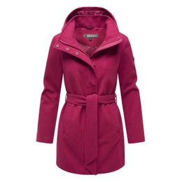 Marikoo Damen Mantel Katalinaa mit Tailleng&uuml;rtel
