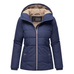 Marikoo Damen Steppjacke mit Fleece-Innenfutter & Kapuze &ndash; Alemee