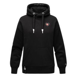Navahoo Damen Hoodie Goldfee &ndash; Kuscheliger Kapuzenpullover mit K&auml;ngurutasche