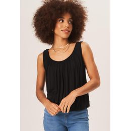 Rouse Neck Oversized &Auml;rmelloses Top