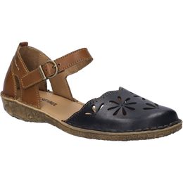 Josef Seibel Damen Sandale Rosalie 04 in schwarz-kombi