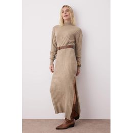 Langes, flaches Maxikleid f&uuml;r Damen, l&auml;ssig/leger