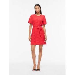 Vila Kleid "Viamalina" in Rot - 62% | Gr&ouml;&szlig;e XS | Damen-kleider