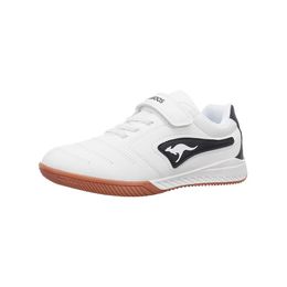 Kangaroos Sneakers "K5-Drib EV" in Wei&szlig;/ Schwarz - 51% | Gr&ouml;&szlig;e 30 | Kinder-sportschuhe