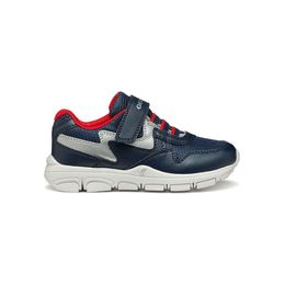 Geox Sneakers "New Torque" in Dunkelblau/ Silber - 50% | Gr&ouml;&szlig;e 28 | Kindersneakers
