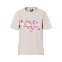 Pieces Shirt "Pcbuddy" in Beige - 60% | Gr&ouml;&szlig;e XS | Damen-tops