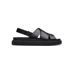 Clarks Leder-Sandalen "Aristella Sun" in Schwarz - 53% | Gr&ouml;&szlig;e 39,5 | Damen-sandalen