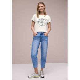 Street One Shirt in Creme - 20% | Gr&ouml;&szlig;e 40 | Damen-tops