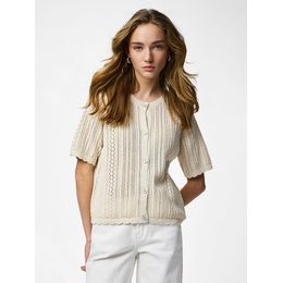 Pieces Bluse "Pcnuka" in Beige - 47% | Gr&ouml;&szlig;e XL | Damen-blusen