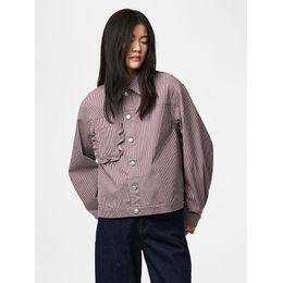 Pieces Jeansjacke in Lila - 53% | Gr&ouml;&szlig;e S | Damenjacken