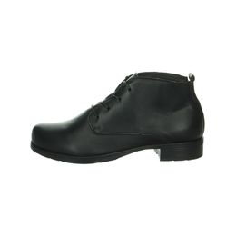 Think! Leder-Schn&uuml;rschuhe in Schwarz - 73% | Gr&ouml;&szlig;e 38,5 | Damen-schnuerschuhe