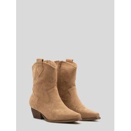 Bellucci Westernstiefel in Beige - 68% | Gr&ouml;&szlig;e 36 | Damen-stiefel
