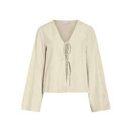 Vila Bluse "Viprisilla" in Beige - 50% | Gr&ouml;&szlig;e 38 | Damen-blusen