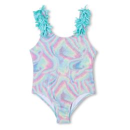Billieblush Badeanzug in T&uuml;rkis - 40% | Gr&ouml;&szlig;e 140 | Kinder-bademode