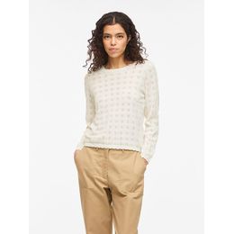 Vila Bluse "Viambelle" in Creme - 46% | Gr&ouml;&szlig;e S | Damen-blusen