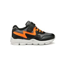 Geox Sneakers "New Torque" in Schwarz/ Orange - 48% | Gr&ouml;&szlig;e 24 | Kindersneakers
