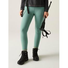Regatta Trekkingleggings "Monira" in T&uuml;rkis - 70% | Gr&ouml;&szlig;e 42 | Damen-sporthosen