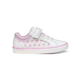 Geox Sneakers "Gisli" in Wei&szlig;/ Rosa - 56% | Gr&ouml;&szlig;e 31 | Kindersneakers