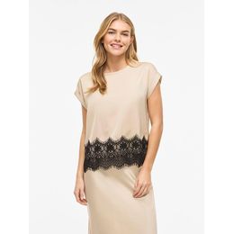 Vila Bluse "Viellette" in Beige - 45% | Gr&ouml;&szlig;e 40 | Damen-blusen