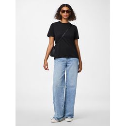 Pieces Shirt "Pcria" in Schwarz - 29% | Gr&ouml;&szlig;e M | Damen-tops