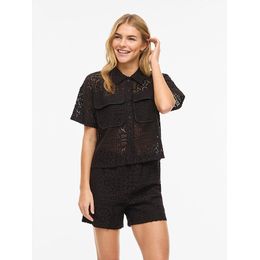 Vila Bluse "Vimerinda" in Schwarz - 48% | Gr&ouml;&szlig;e L | Damen-blusen