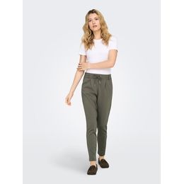 Only Hose "Poptrash" in Khaki - 37% | Gr&ouml;&szlig;e M/L32 | Damenhosen