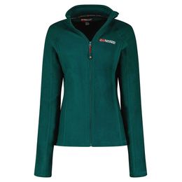 Geographical Norway Fleecejacke "Tug" in Gr&uuml;n - 75% | Gr&ouml;&szlig;e S | Damenjacken