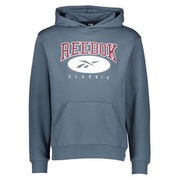 Reebok Hoodie ''CL AE'' i n Blaugrau - 70% | Gr&ouml;&szlig;e L | Herren-sweatshirts-jacken