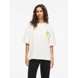 Vila Shirt "Vilemon" in Wei&szlig; - 40% | Gr&ouml;&szlig;e XL | Damen-tops