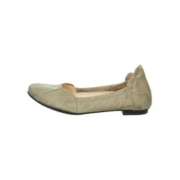 Think! Leder-Ballerinas "Balla" in Beige - 59% | Gr&ouml;&szlig;e 38 | Damen-ballerinas