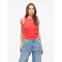 Vila Top "Visola" in Rot - 52% | Gr&ouml;&szlig;e XS | Damen-tops