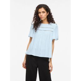 Vila Bluse "Vicody" in Hellblau - 40% | Gr&ouml;&szlig;e 44 | Damen-blusen